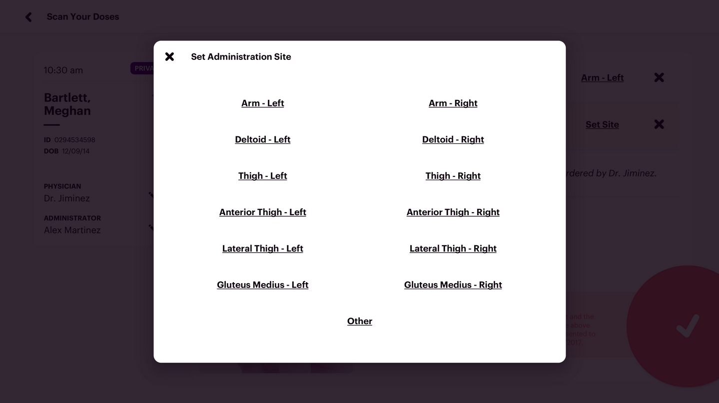 Checking Out Doses on the VaxCare Hub